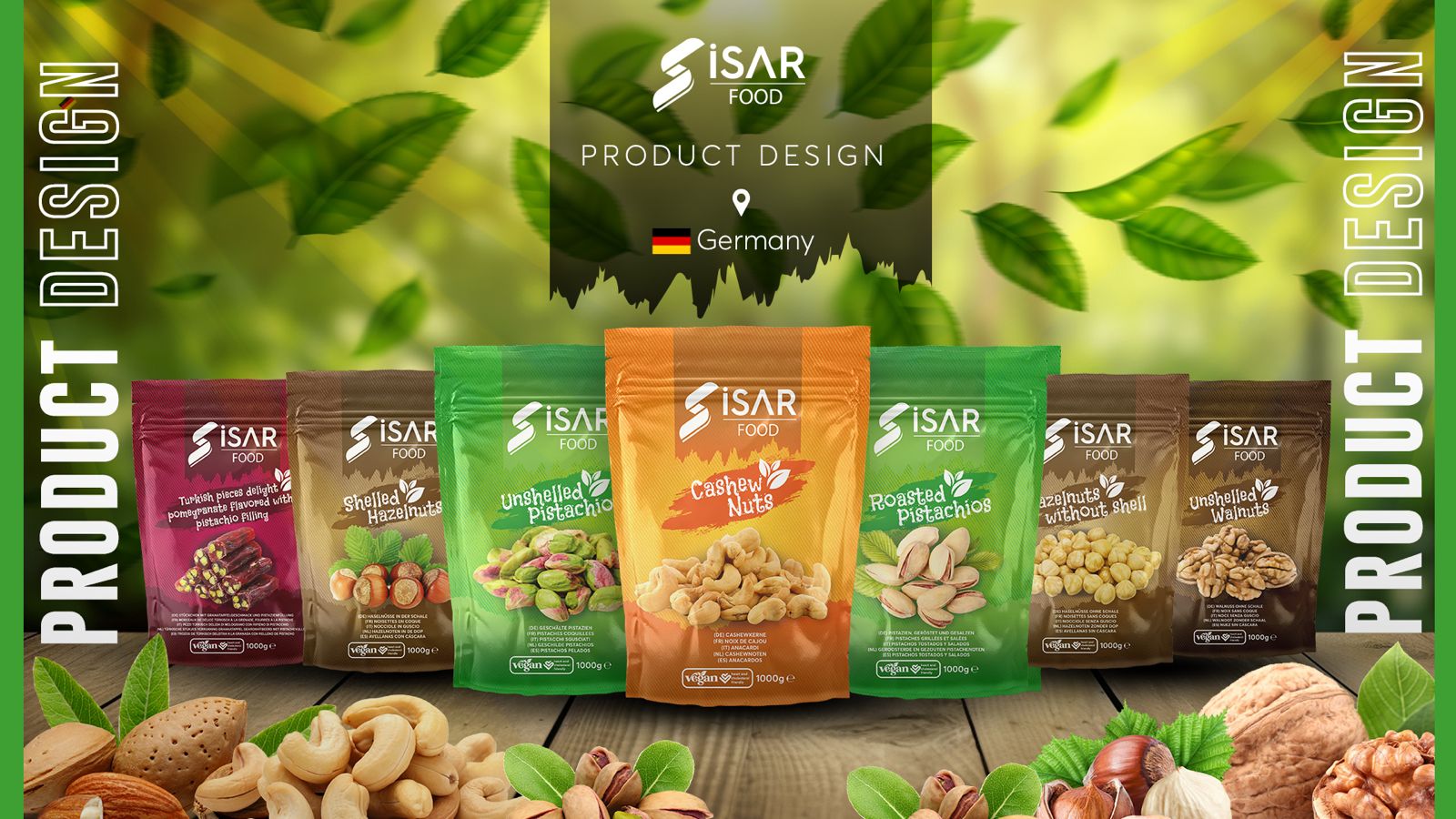 Stylish Product Design for Isar Food - Vedego Media